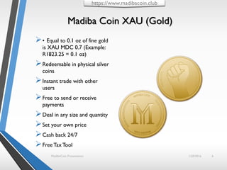 Madibacoin slideshare | PDF