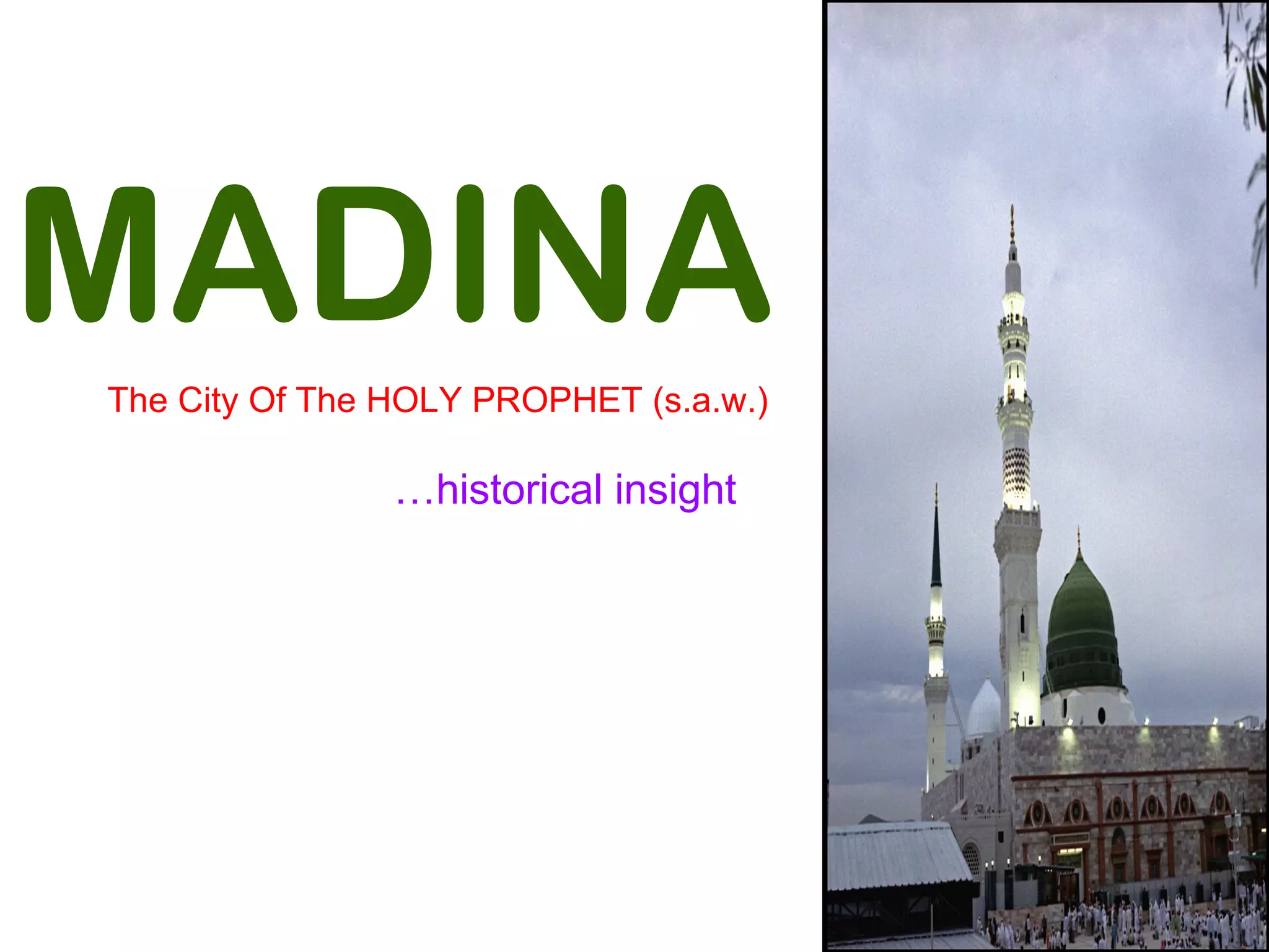 Madina city | PPT