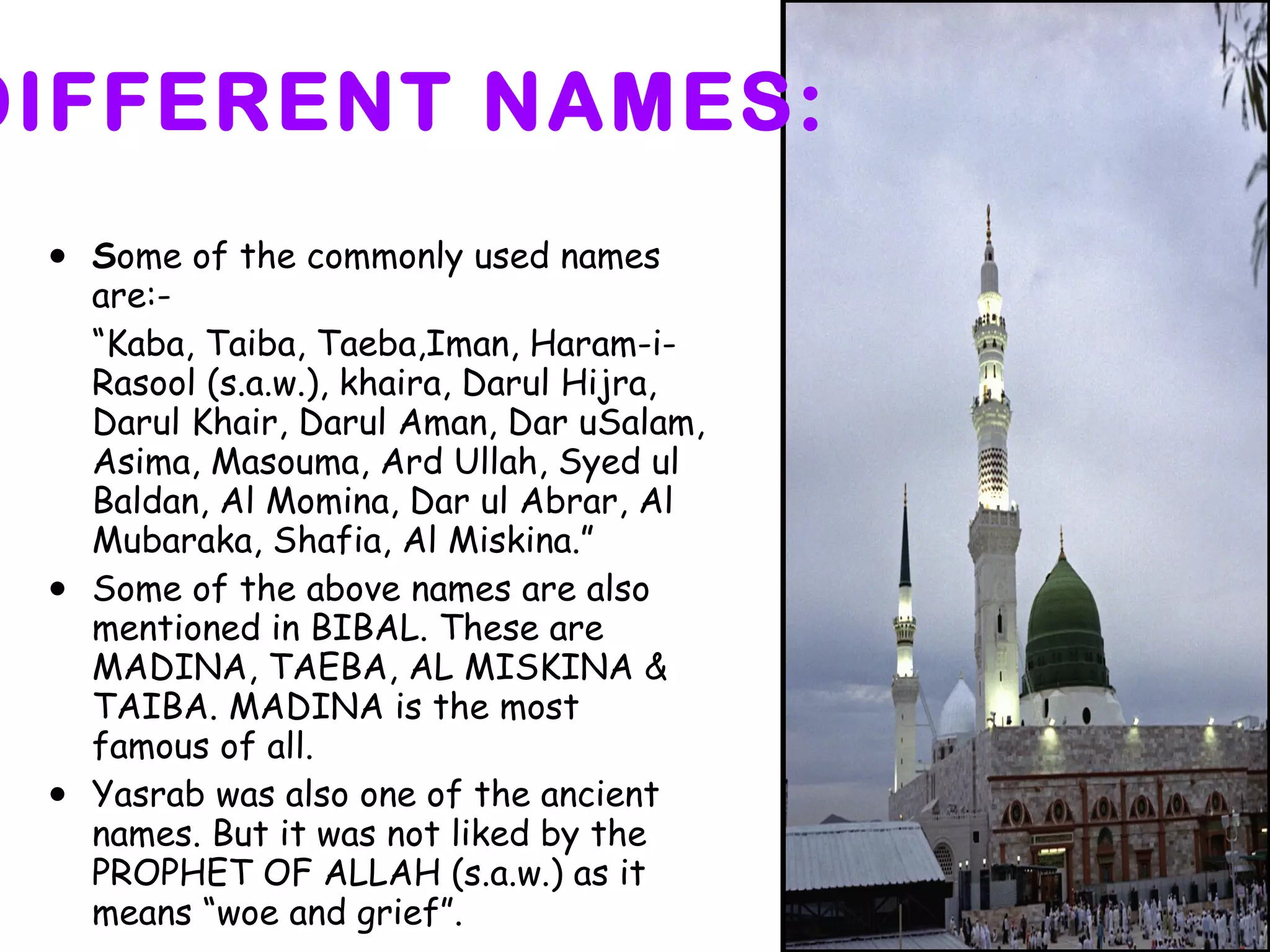 Madina city | PPT