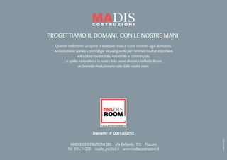 Madis Room: come funziona in caso di sisma | PPT