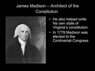 Madison – Architect Of The Constitution | PPT
