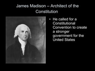Madison – Architect Of The Constitution | PPT