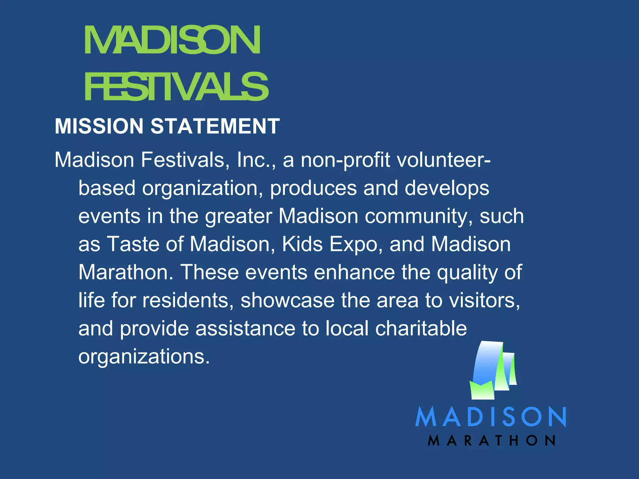 Madison Marathon Ppt | PPT
