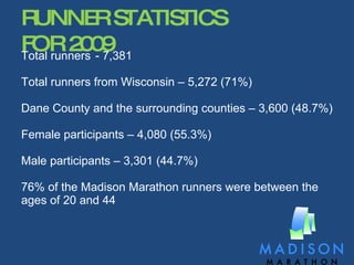Madison Marathon Ppt | PPT
