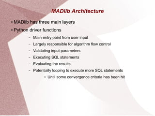 Apache MADlib AI/ML | PPT