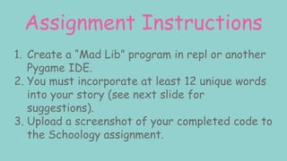 Madlibs challenge.pptx