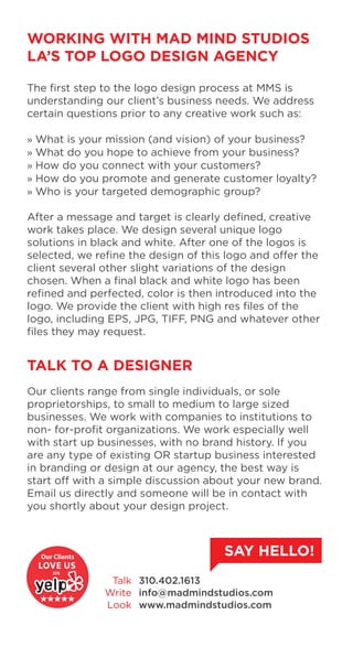 Mad Mind Studios Media Kit | PDF