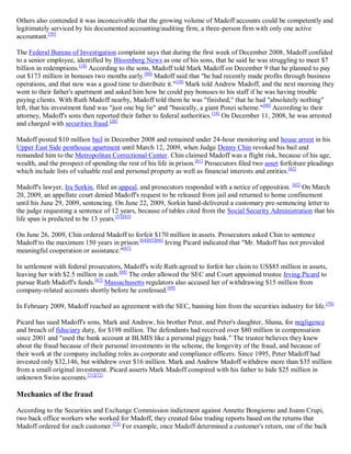 BERNARD "BERNIE" MADOFF - Wikipedia Information | PDF