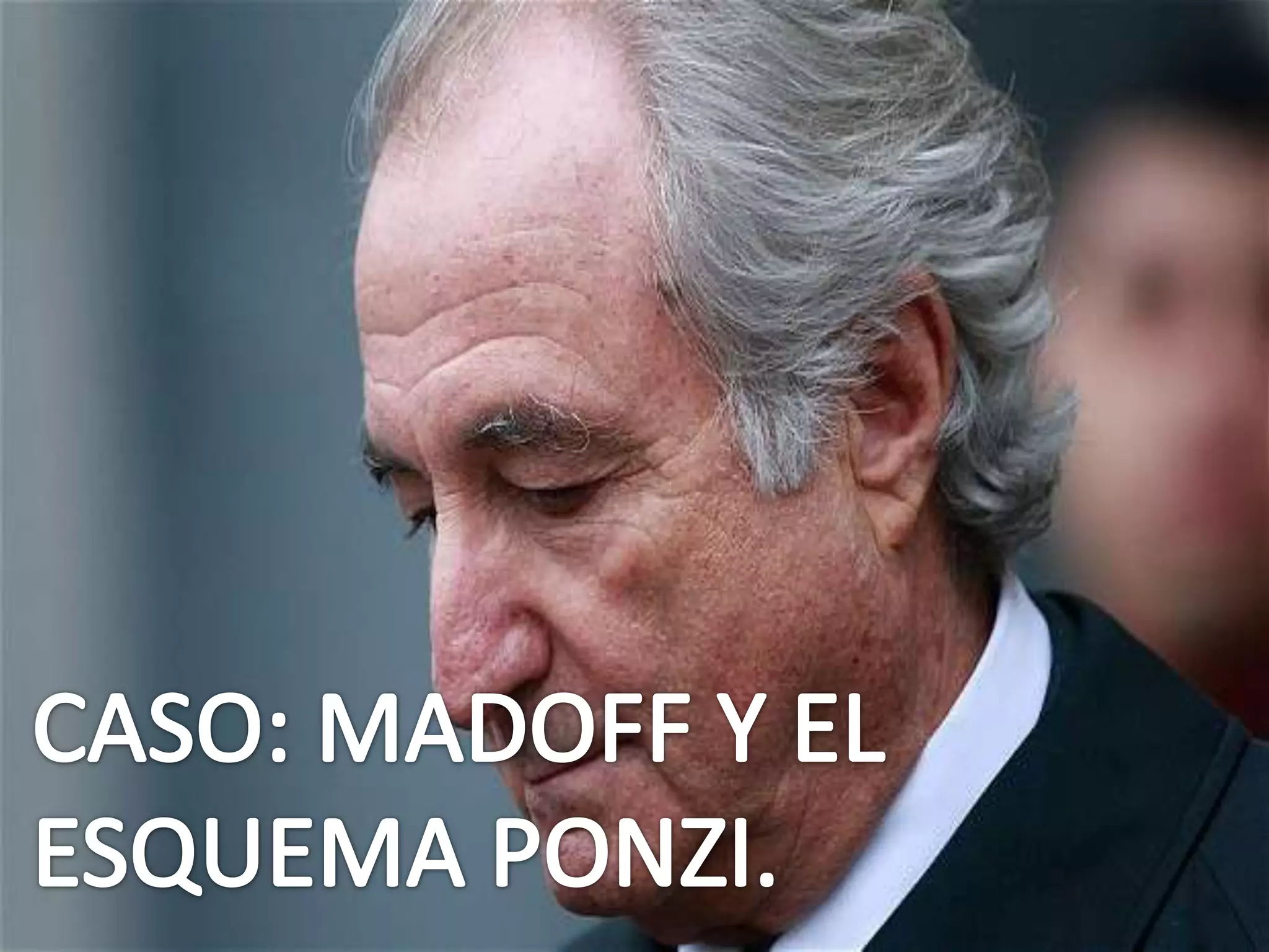 Madoff y el esquema ponzi | PPTX