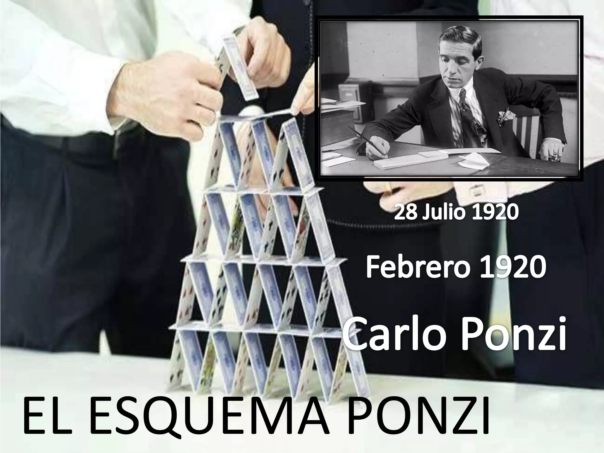 Madoff y el esquema ponzi | PPTX