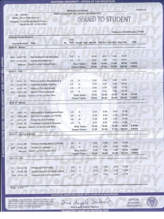 Madonna Transcript | PDF