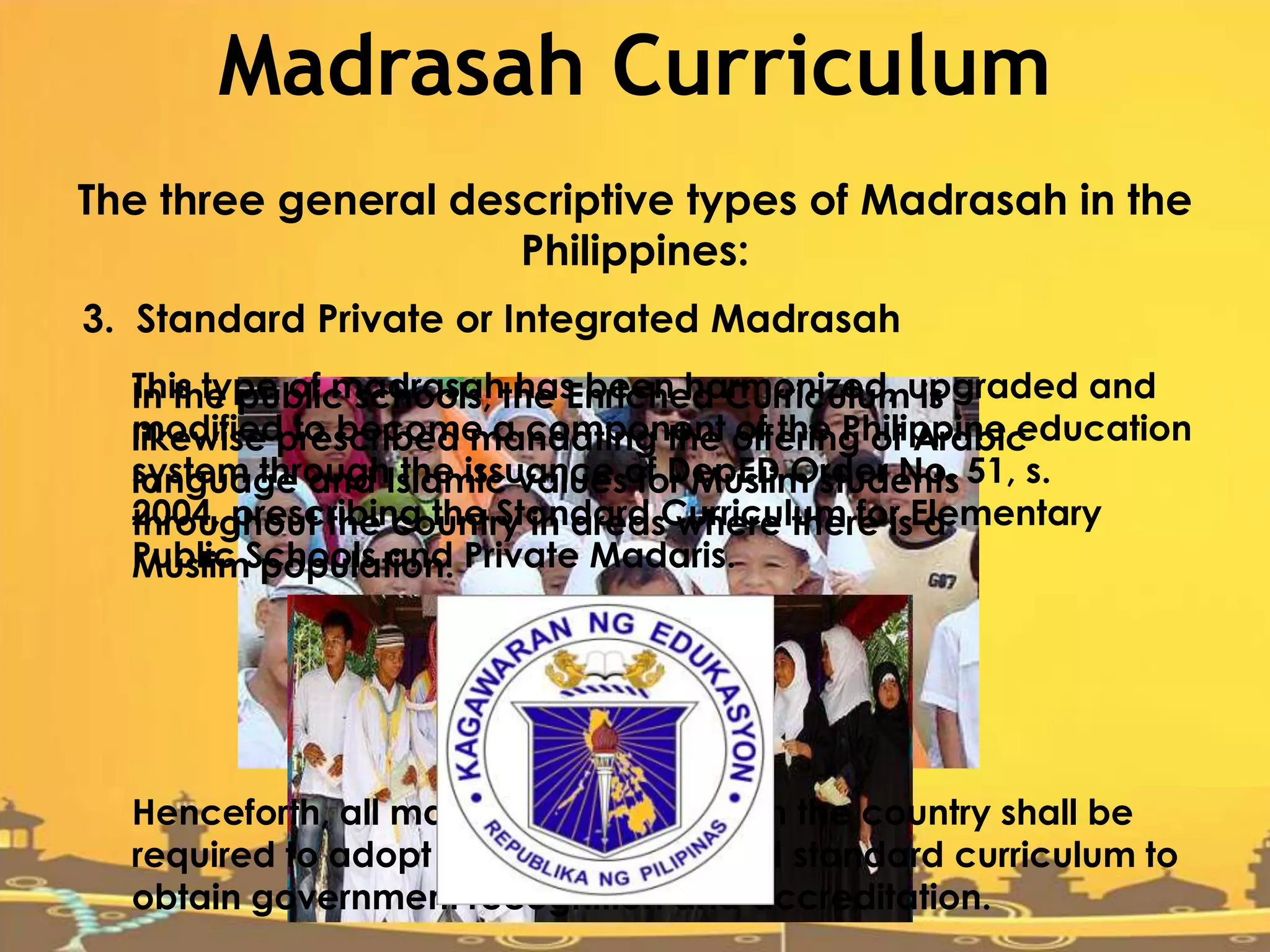 Madrasah Curriculum | PPTX