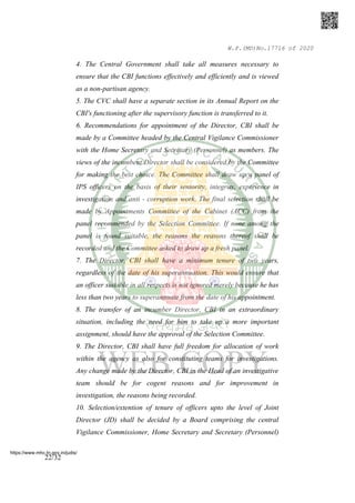 Madras hc cbi judgment | PDF