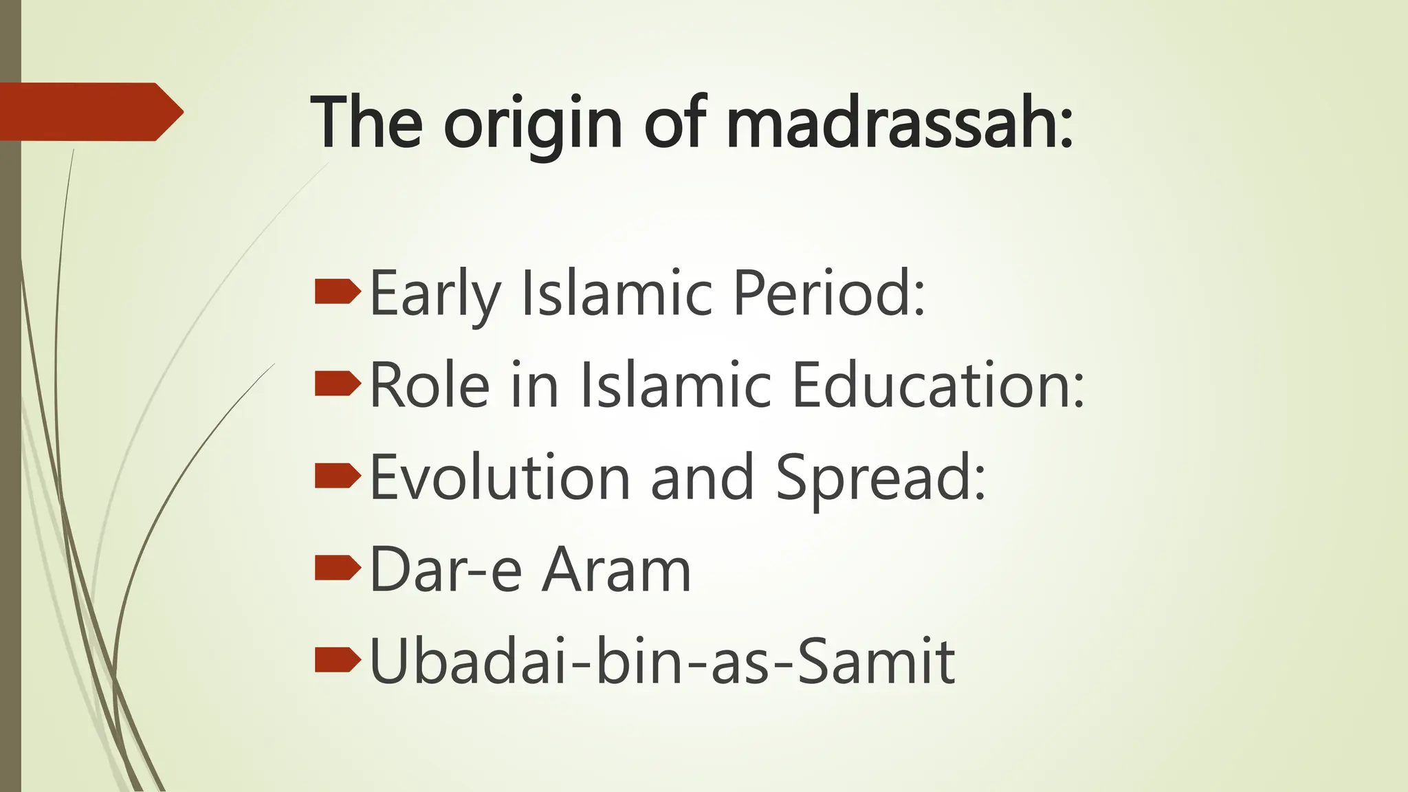 Madrassah Education.pptx PowerPoint slide | PPTX