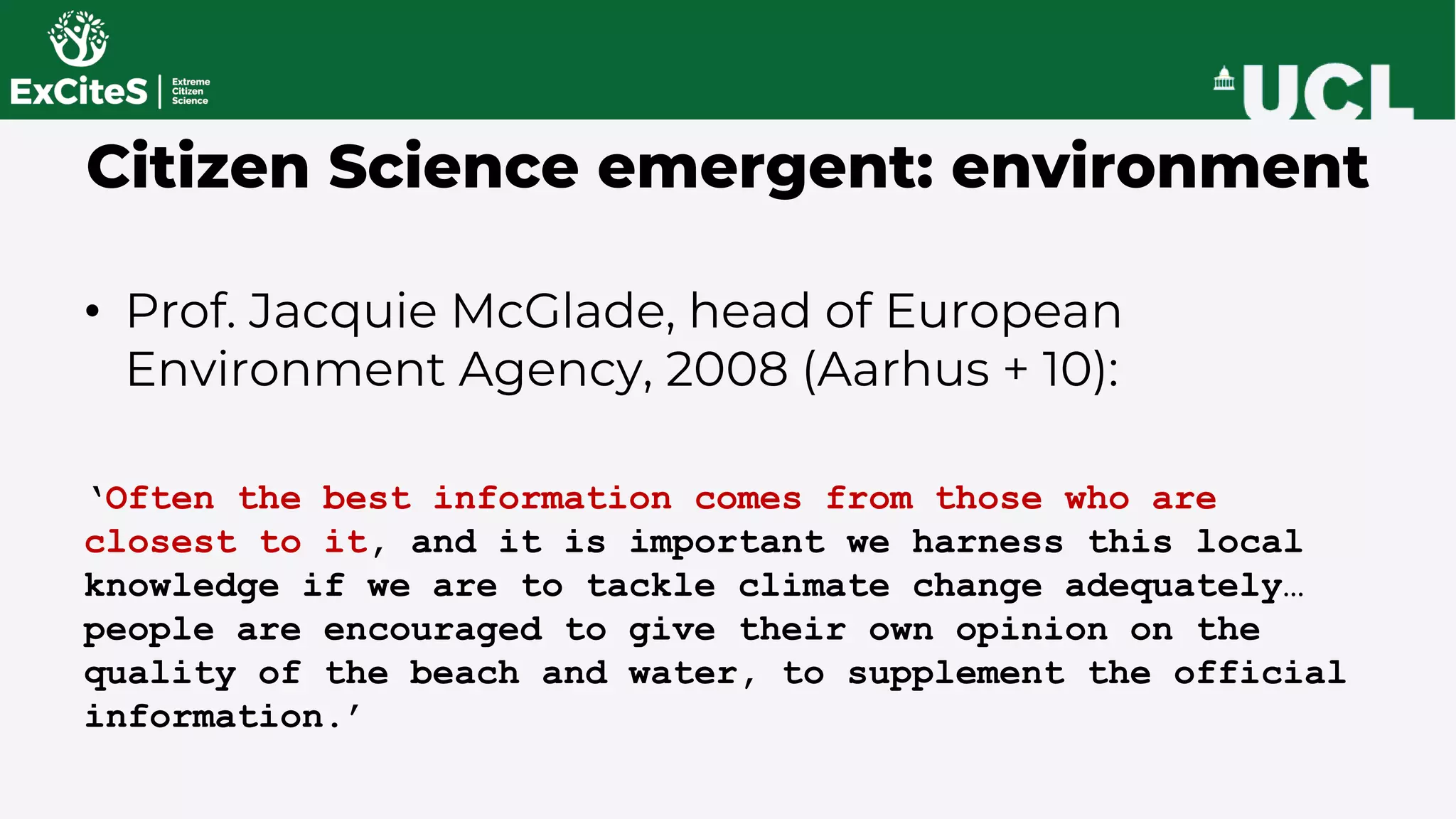 Citizen Science in Open Science context: measuring & understanding ...