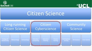 Citizen Science in Open Science context: measuring & understanding ...