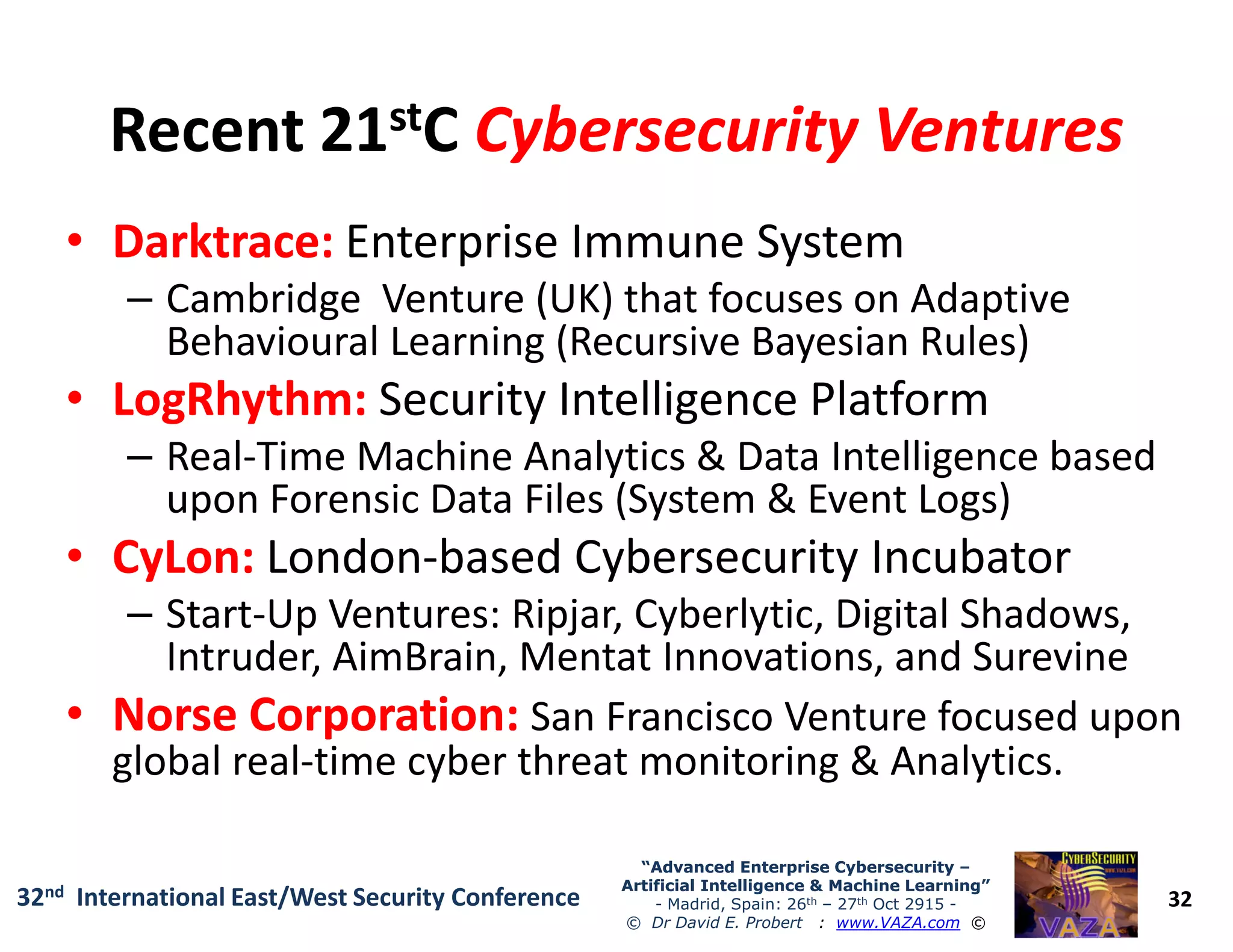 Artificial Intelligence and Machine Learning for Cybersecurity | PDF