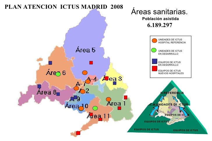 Plan de atención del ictus, Comunidad de Madrid