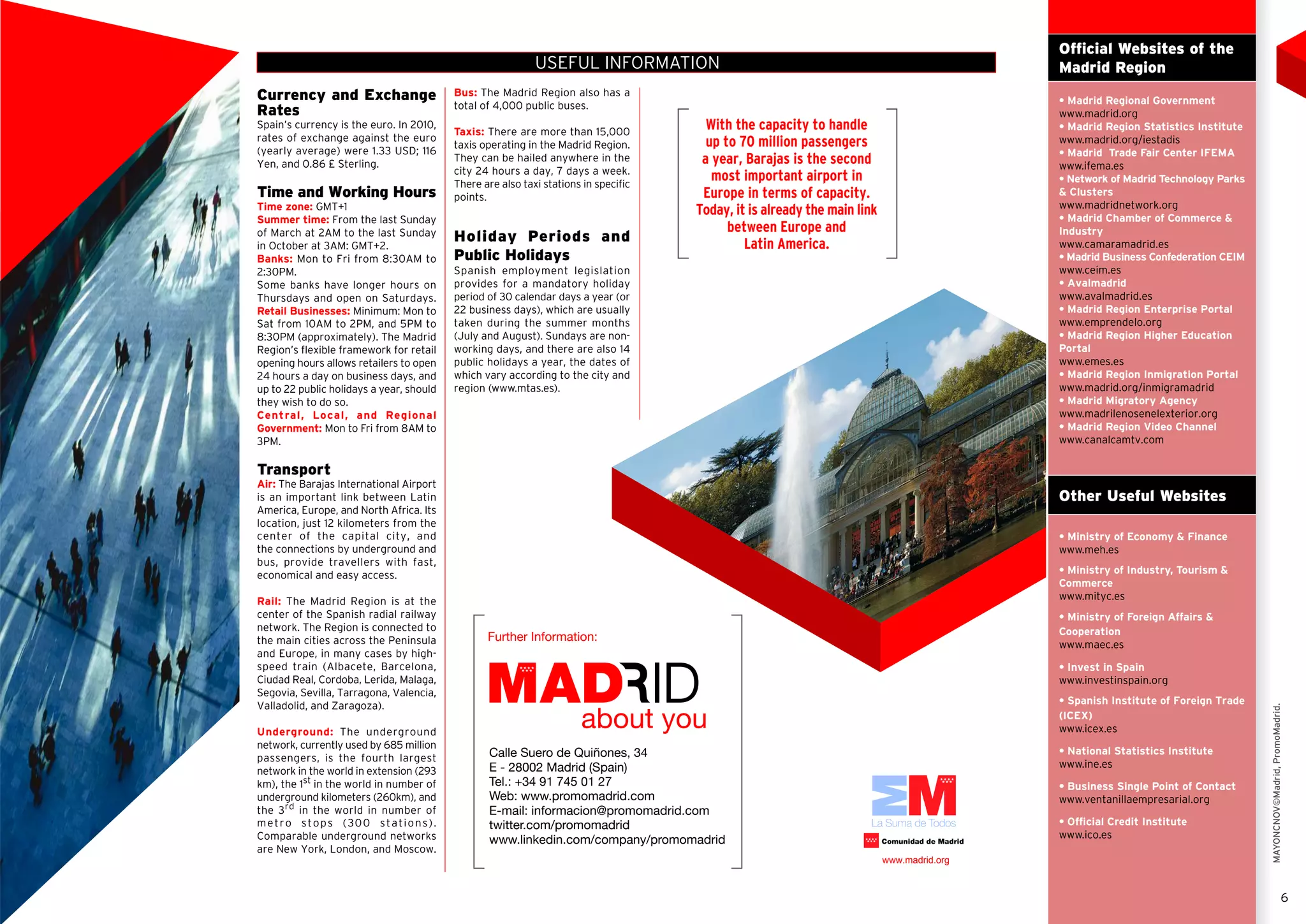 Madrid Facts and Figures | PDF