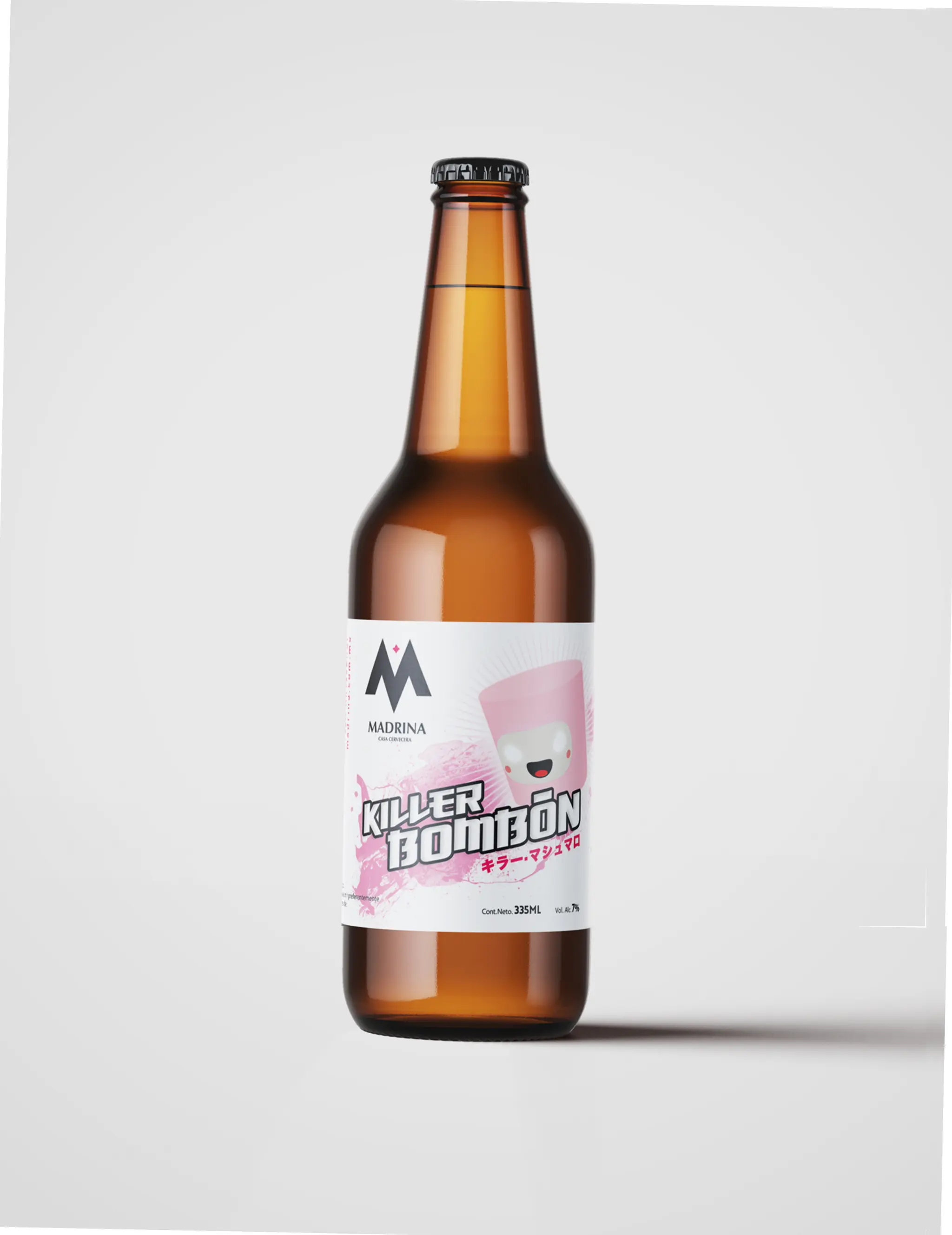 Madrina Brewery - Label design, character design | PDF