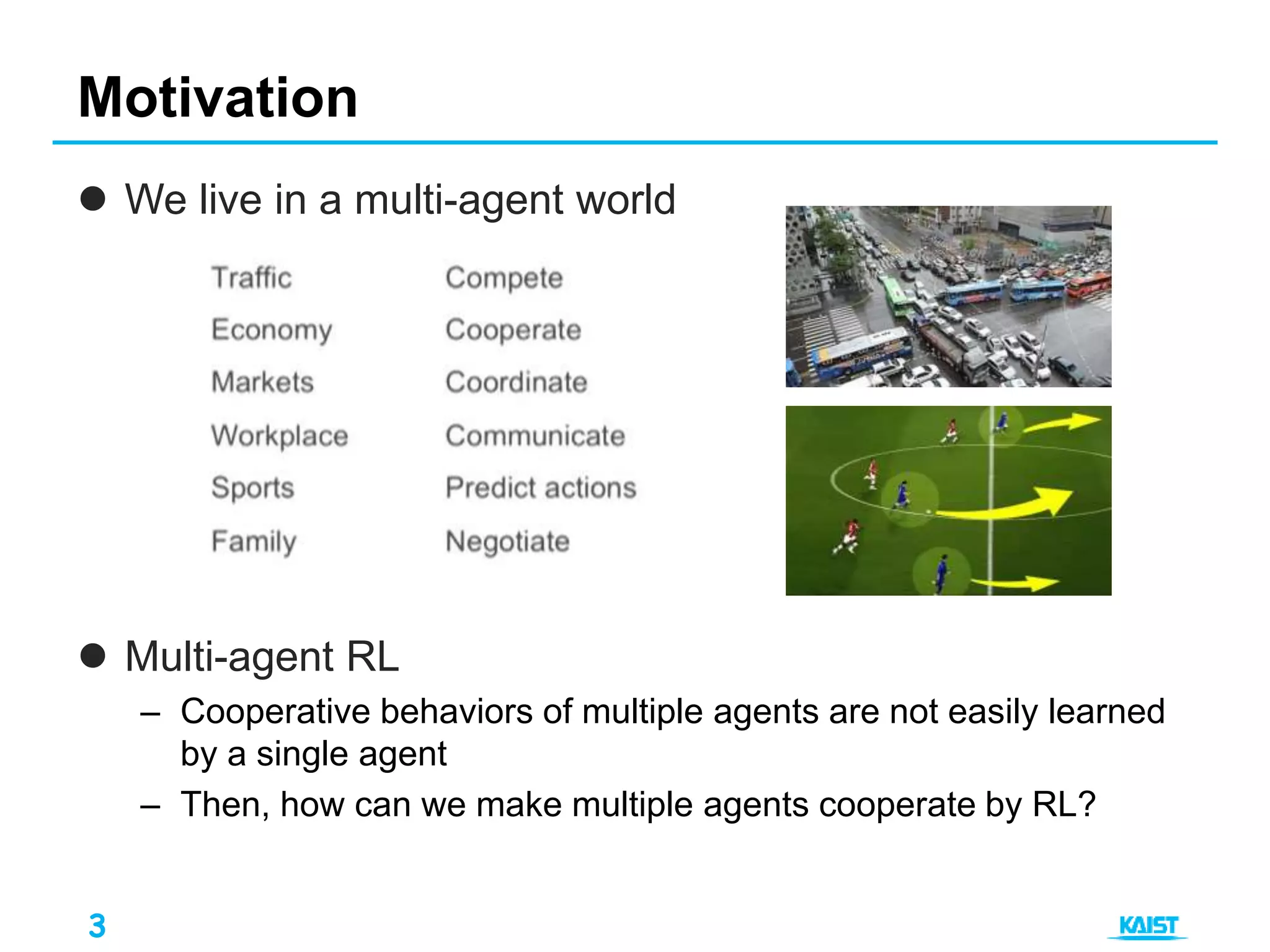 Deep Multi-agent Reinforcement Learning | PPTX