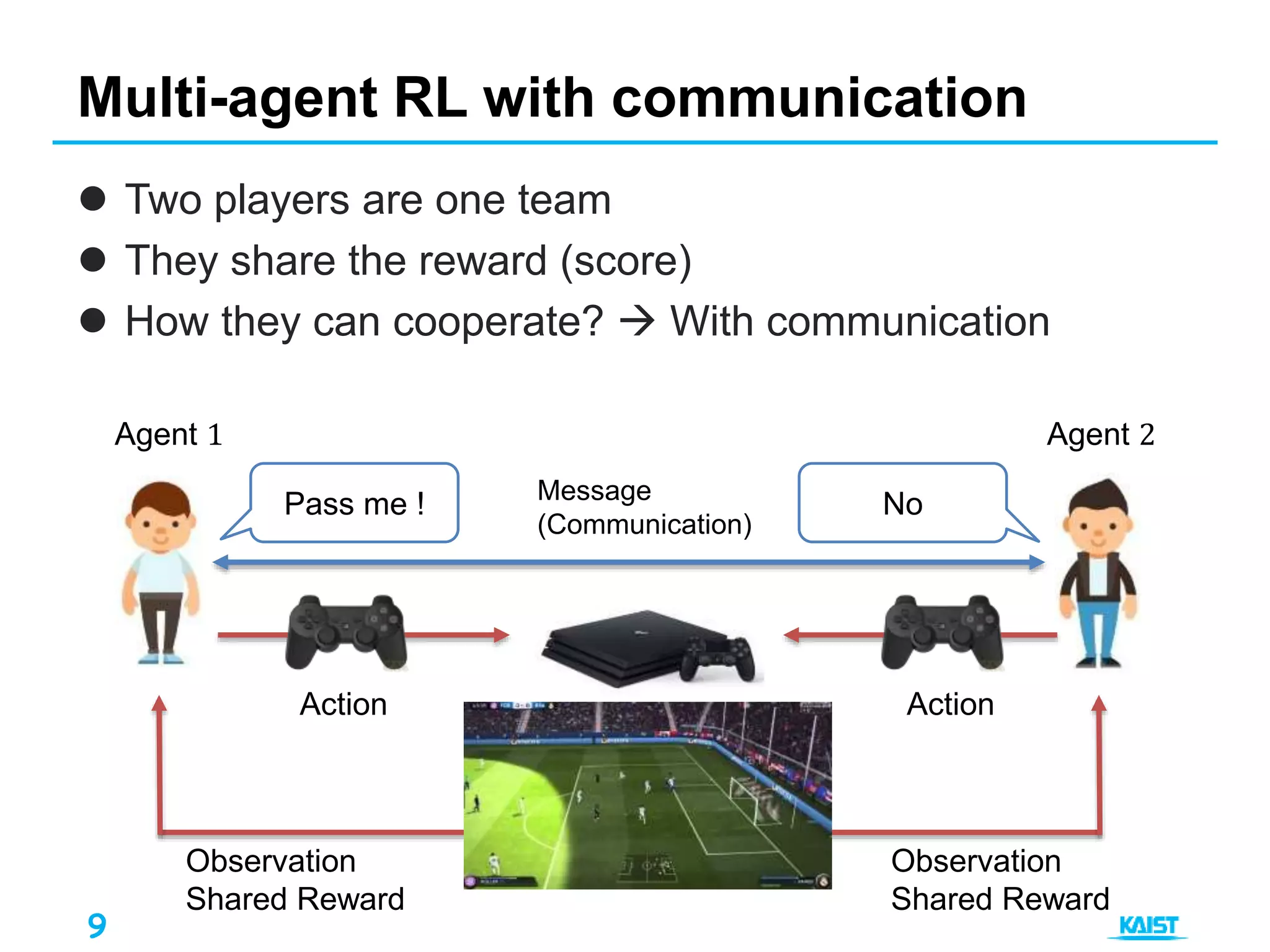 Deep Multi-agent Reinforcement Learning | PPTX