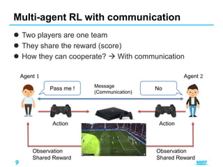 Deep Multi-agent Reinforcement Learning | PPTX