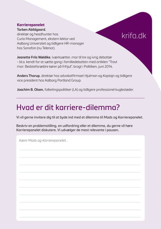 Mads og karrierepanelet | PDF