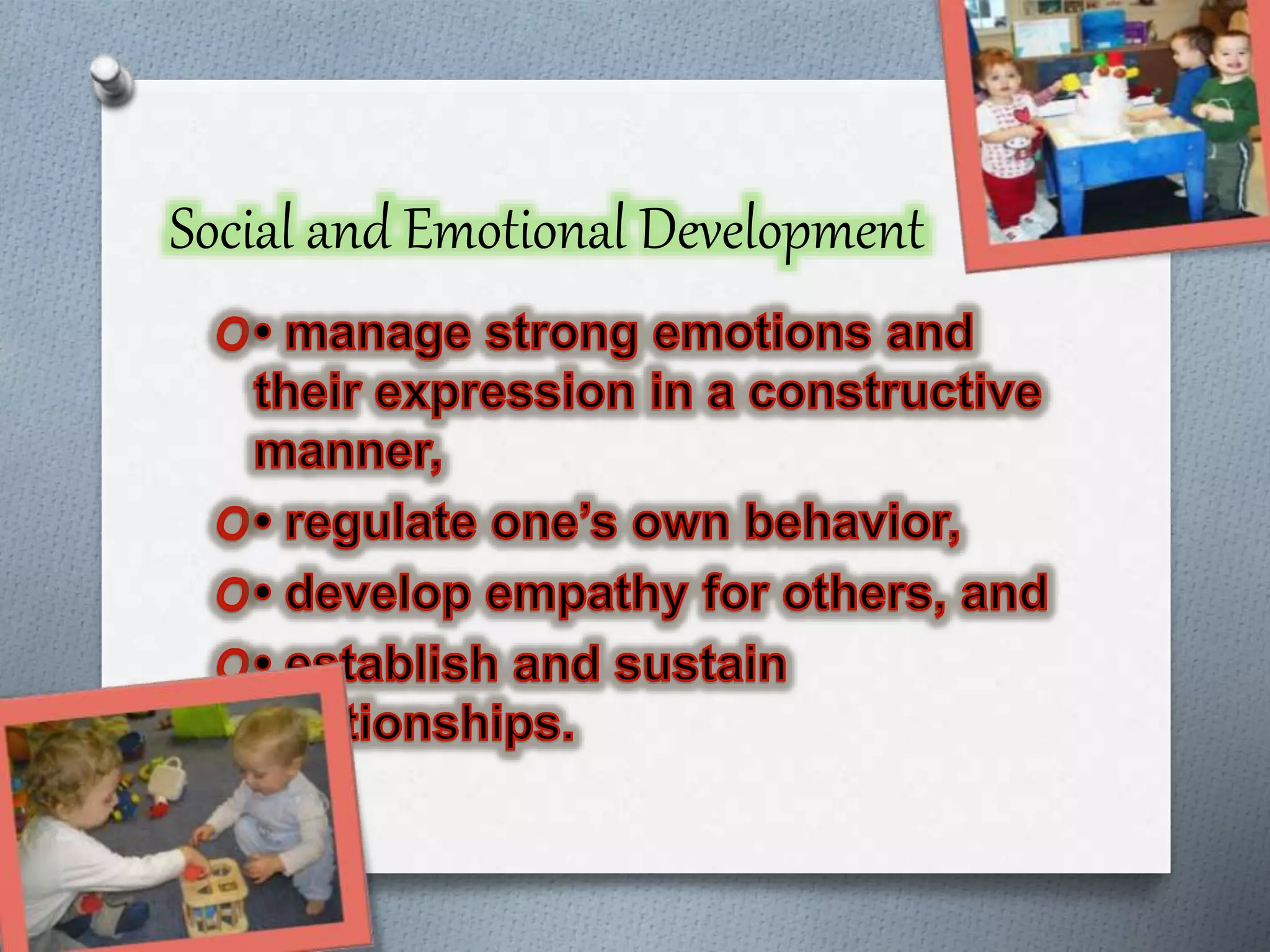 Socio-Emotional Development of Preschoolers | PPTX