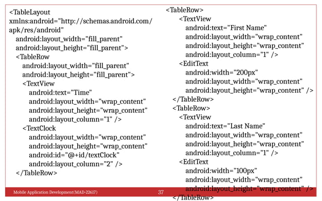 MAD_UNIT-3.pptx mobile application development | PPT