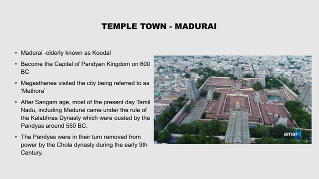 Madurai temple town.pptx | Hinduism | Religion & Spirituality