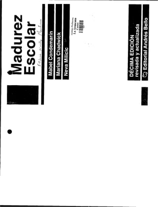 Madurez escolar | PDF