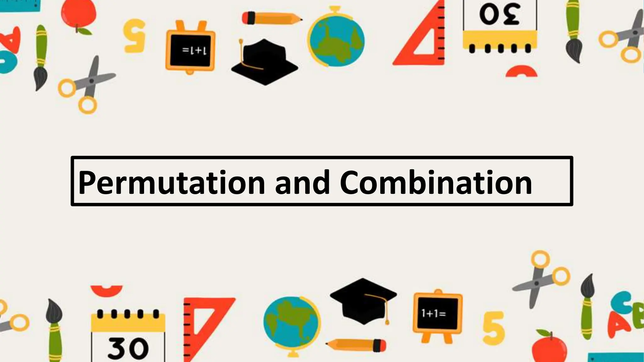 Permutation and Combination ............ | PPT