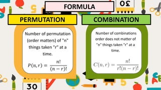 Permutation and Combination ............ | PPTX