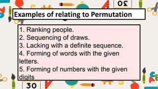 Permutation and Combination ............ | PPTX