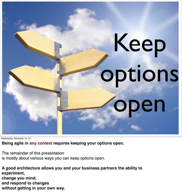 Agile Architecture Mae Slides With Speaker Notes Pdf Programming Languages Computing