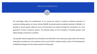 Automatic Emergency braking system for motorcycles (MAEB) | PPT