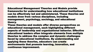 CLASSICAL MANAGEMENT THEORY MAED-RREPORT.pptx
