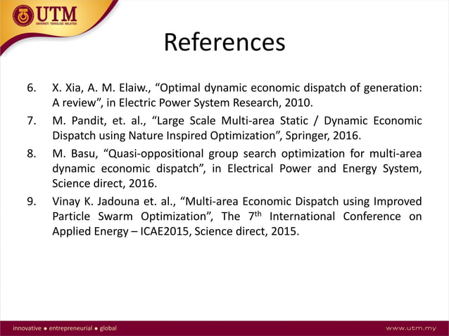 Multi Area Economic Dispatch | PPT