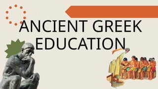 education system of ancient greece and athens | PPTX