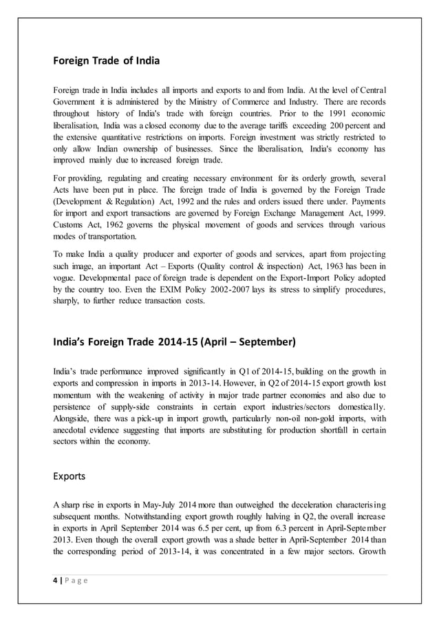 Foreign Trade Of India Critical Analysis foreign-trade-of-india-critical-analysis