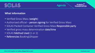 MAEIL Presentation - solas convention | PPTX