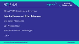 MAEIL Presentation - solas convention | PPTX