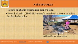 Maele ka khomo | PPTX