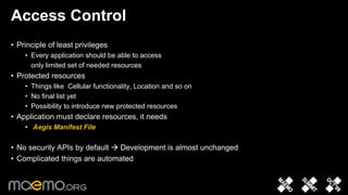 Maemo 6 Platform Security | PPT