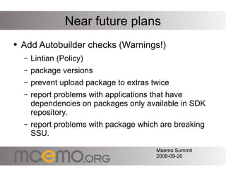 Maemo Extras Future | PPT