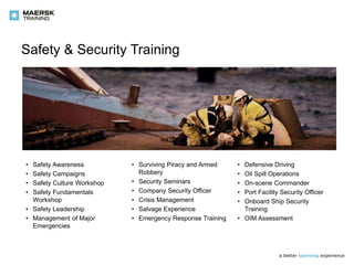 Maersk Training Presentation | PPTX