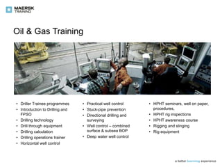 Maersk Training Presentation | PPTX