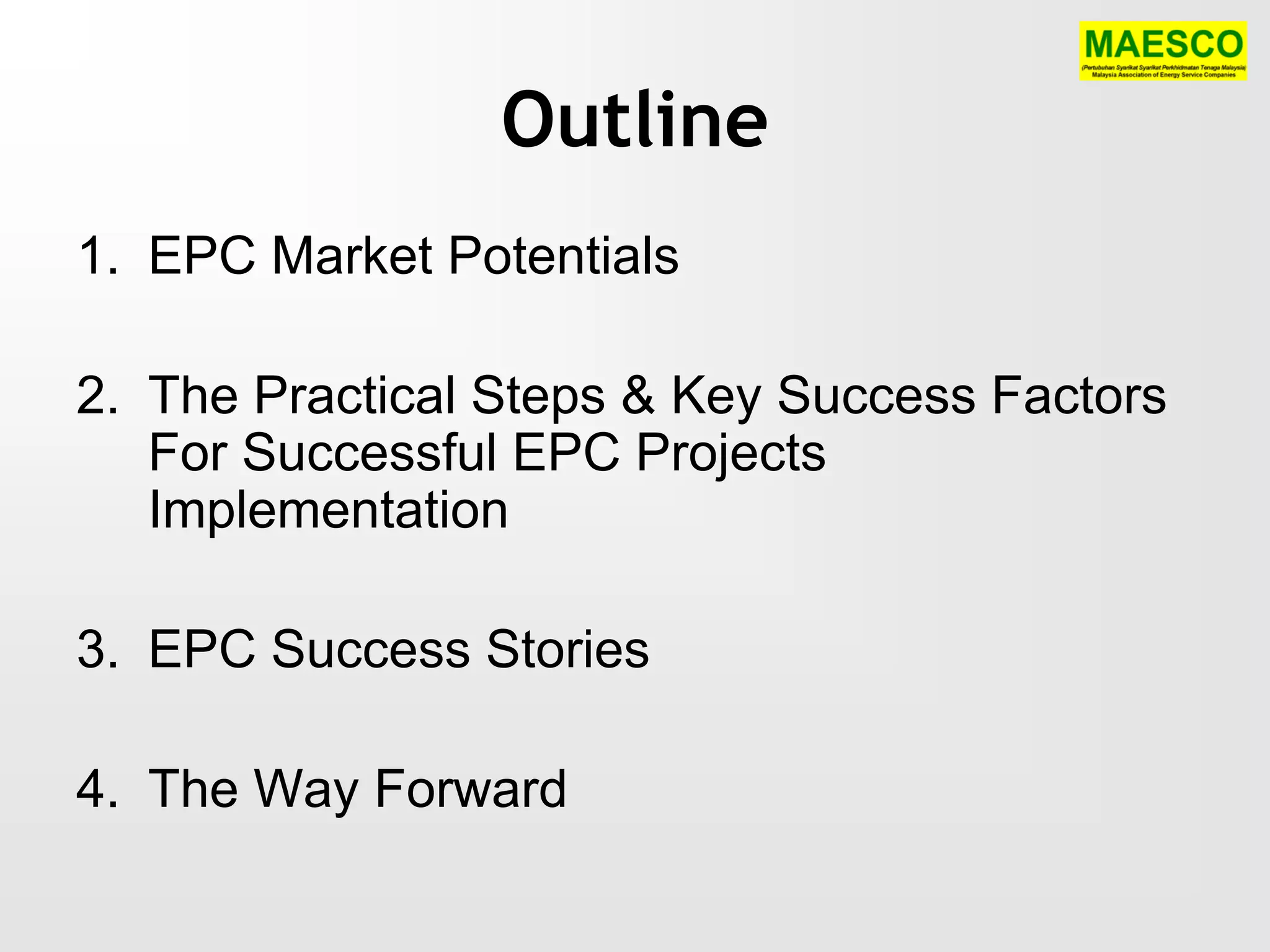Key Steps and Success Factors in EPC Implementation | PDF | Gas and ...