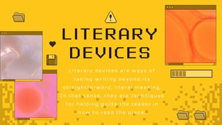 21st CENTURY LITERATURE: LITERARY DEVICES.pptx